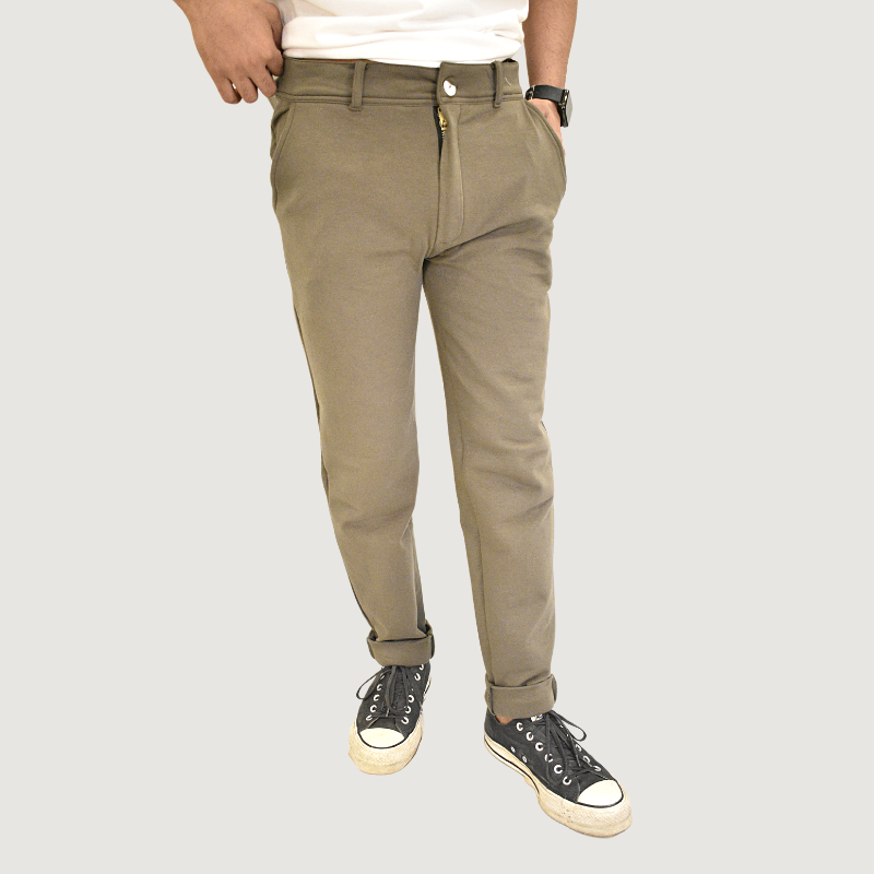Super Soft Extra Stretch Interlock Pants - Olive - IM39 — Interjacq